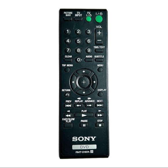 Sony | Media | Sony Rmtd87a Remote Control Dvd Cd Player | Poshmark